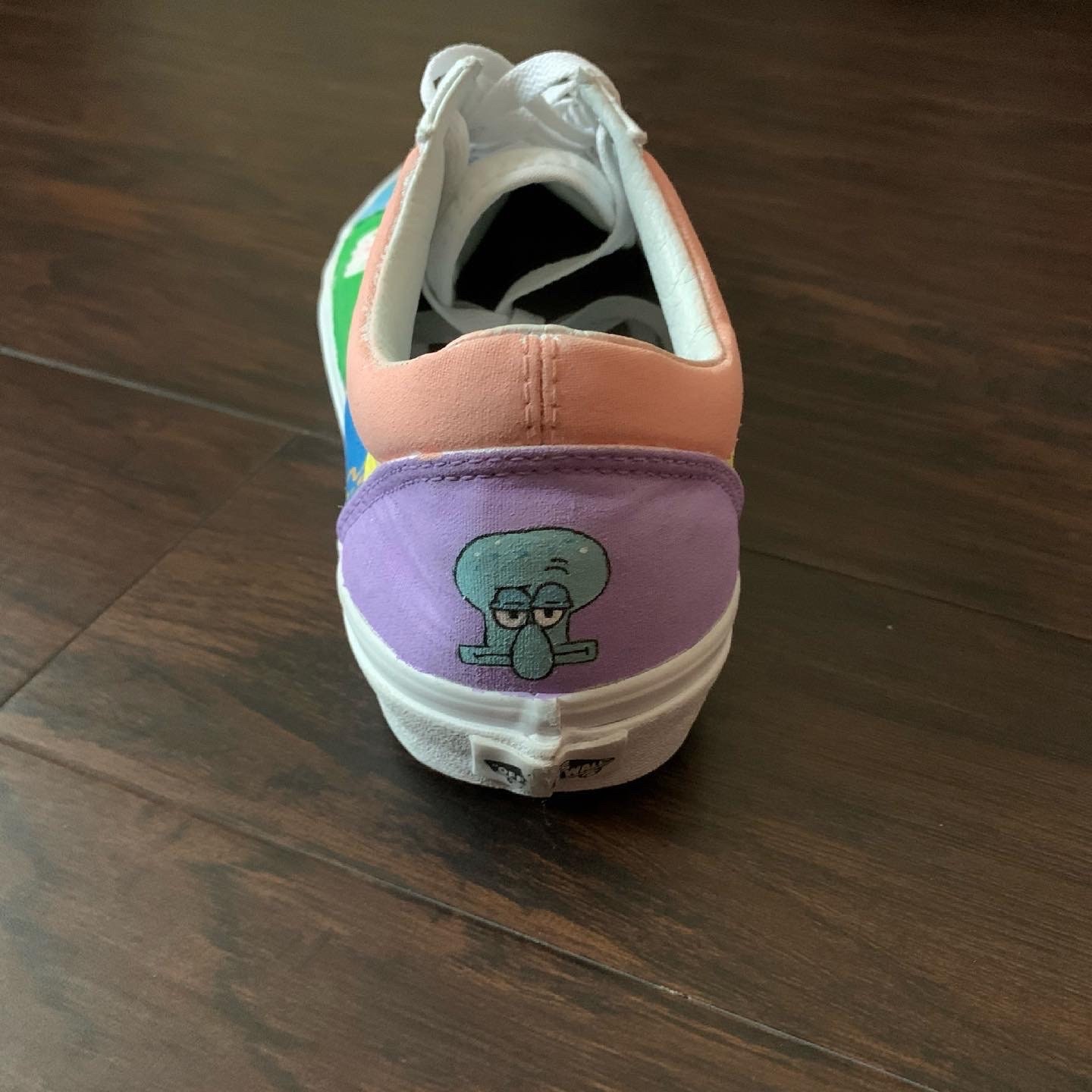 Spongebob Custom Painted Vans - Etsy