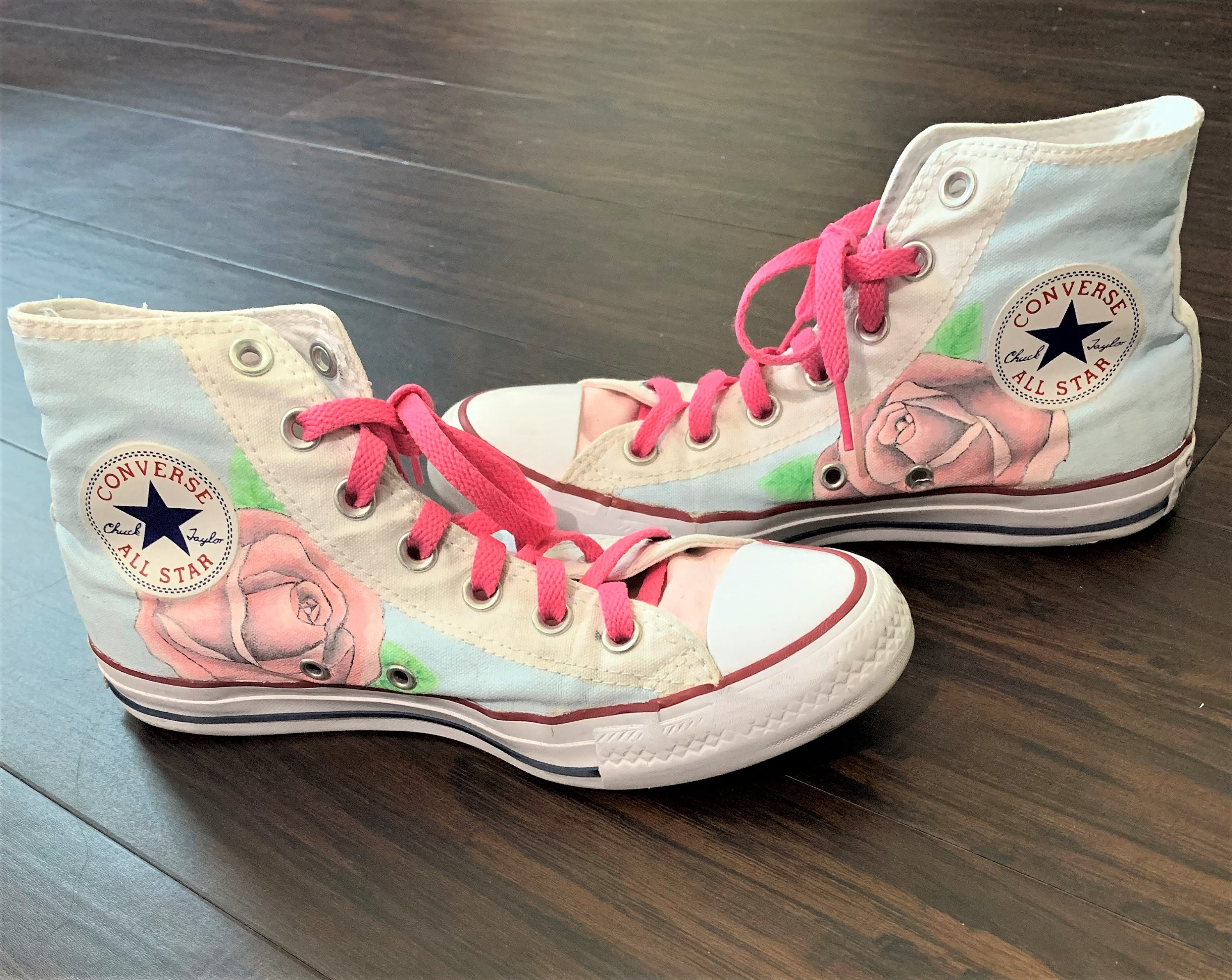 Rose Converse | Etsy