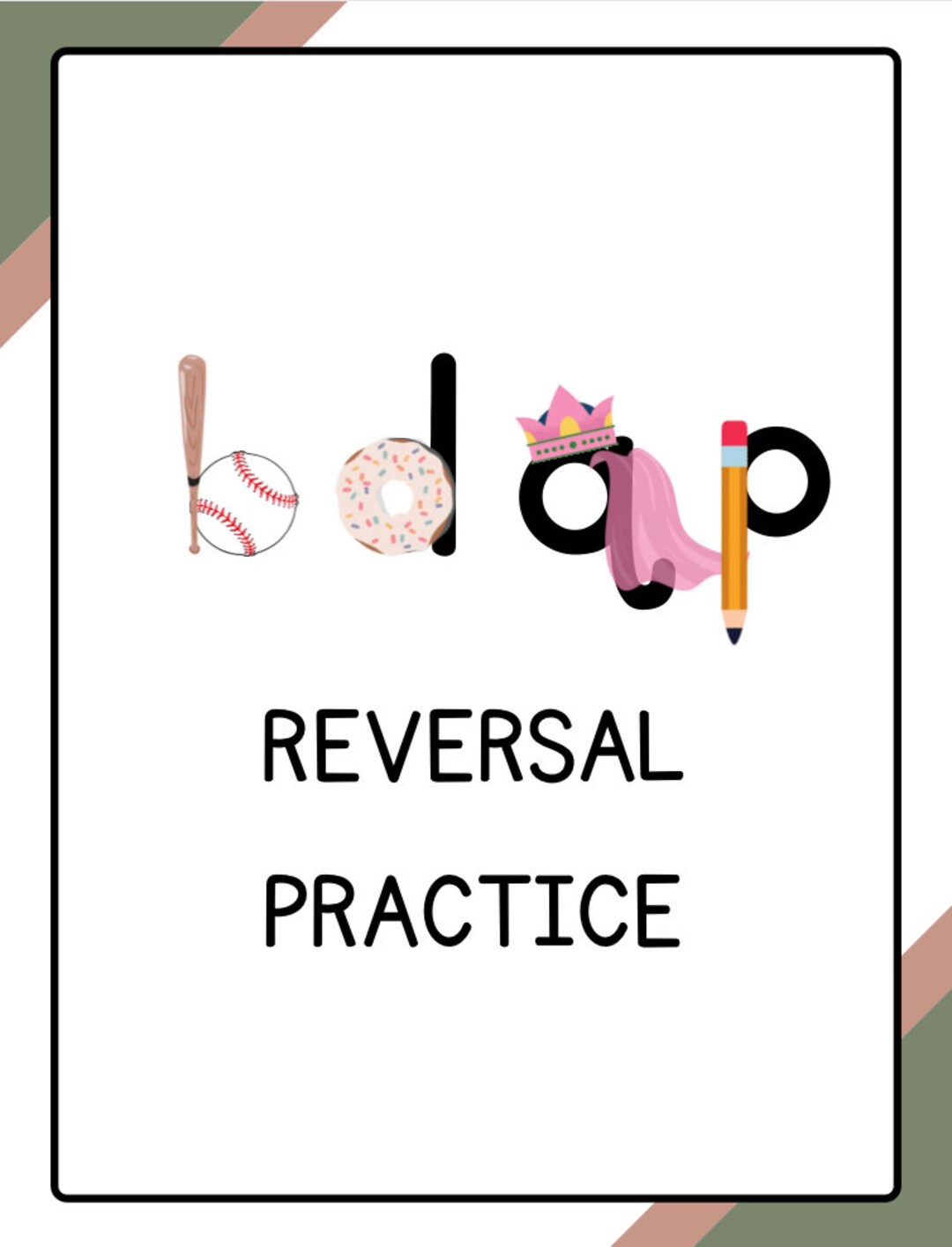 Letter Reversal Practice I B,p,d,q Practice I Dyslexia Strategies I ...
