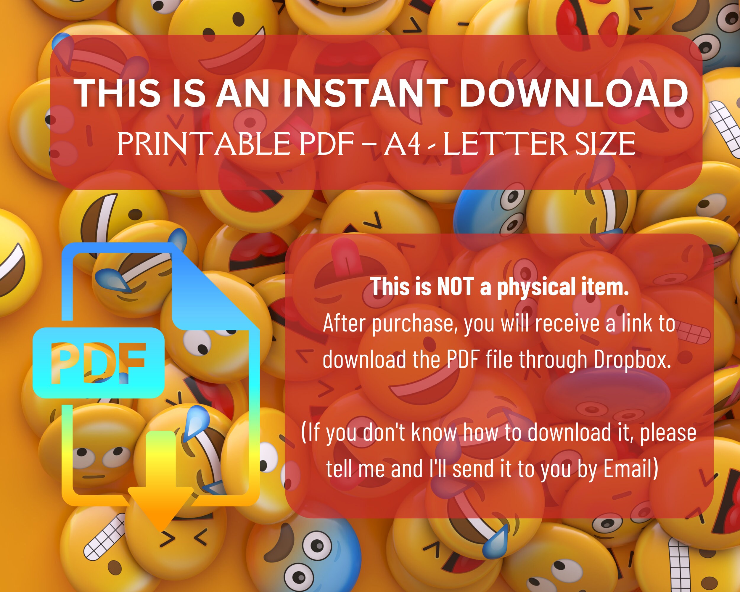 Emotions Flashcards: 40 Printable Cards With Affirmations & Prayers for ...