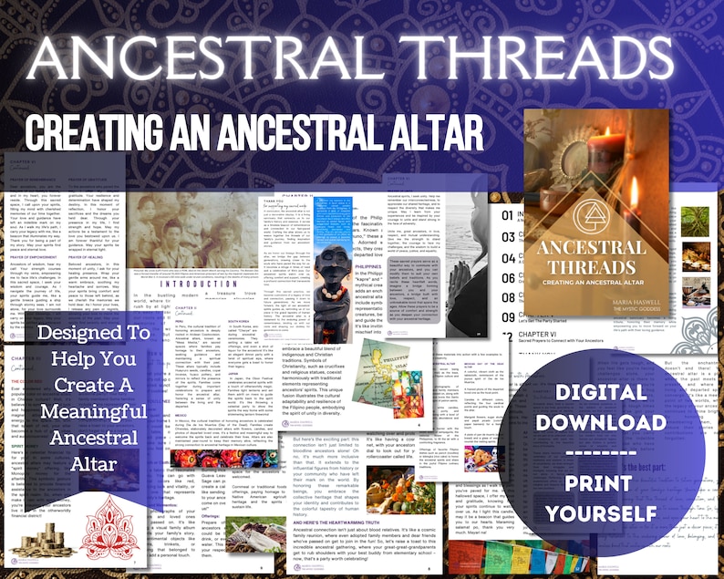 Create Ancestral Altar: Embrace Wisdom & Heritage, Craft Your ...
