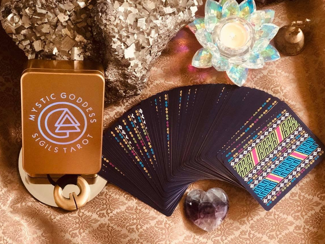 Mystic Goddess Sigils Tarot Deck: 78-cards PDF Guidebook - Etsy