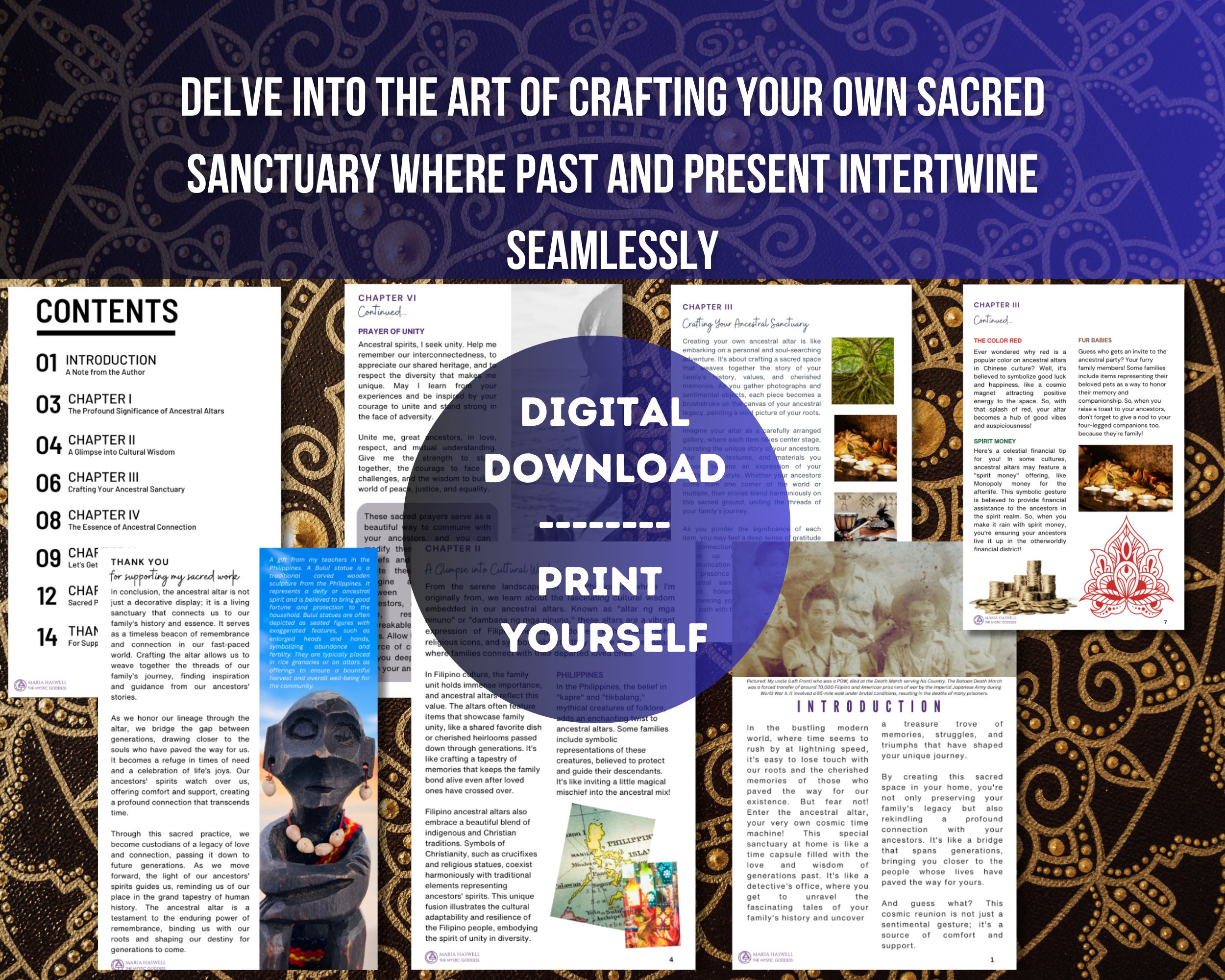 Create Ancestral Altar: Embrace Wisdom & Heritage, Craft Your ...