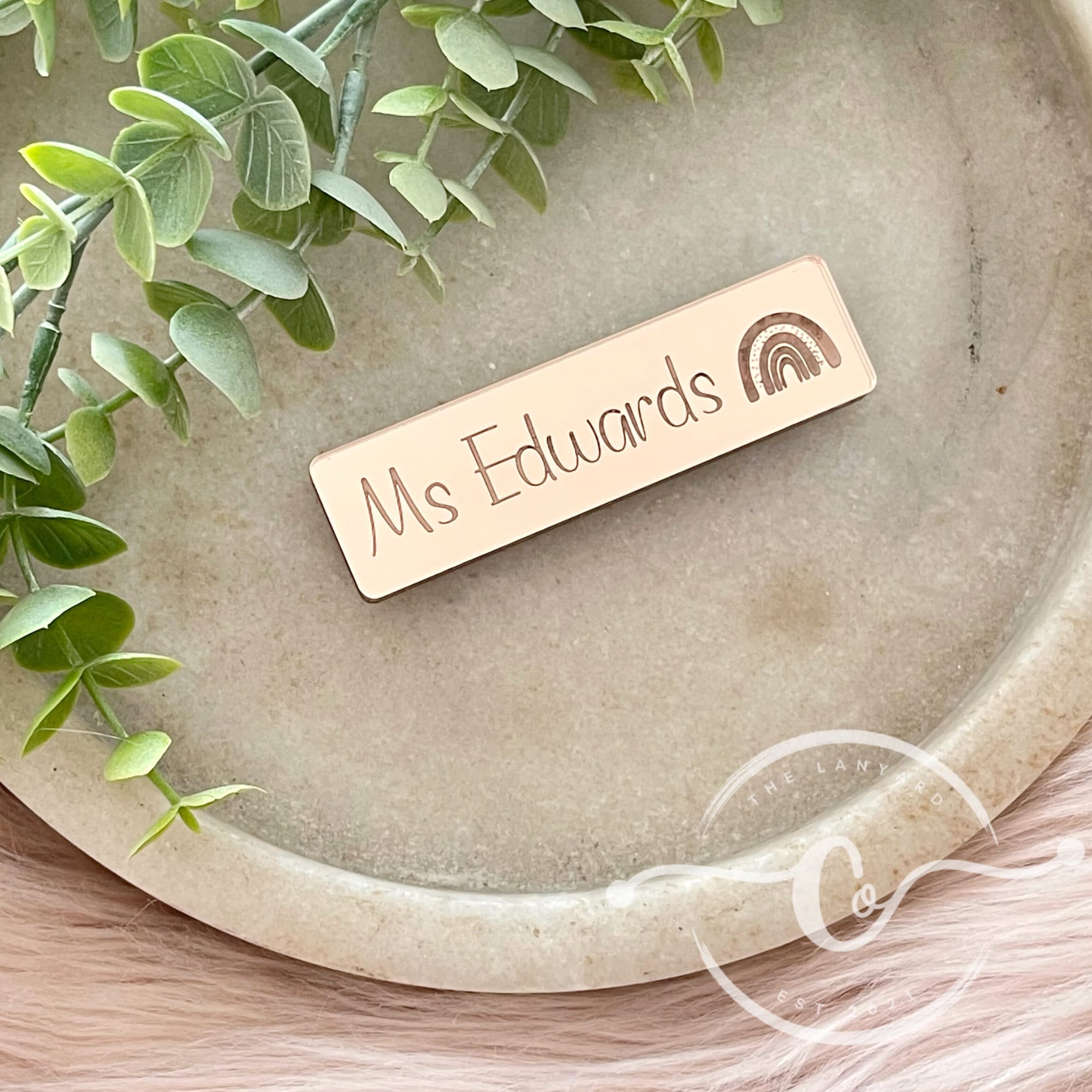 Teacher Badge Name Badge Magnetic Badge Customisable | Etsy