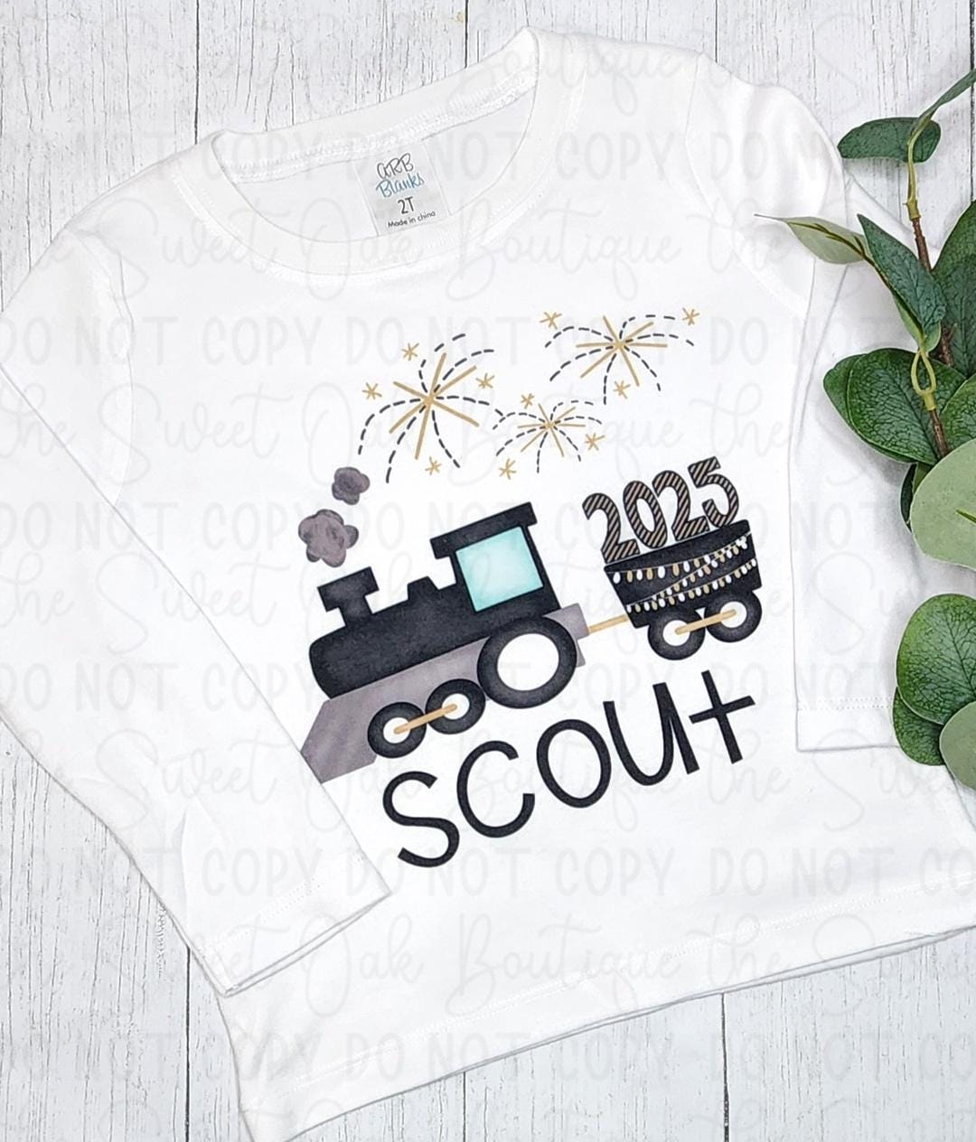 New Year Train Shirt Custom NYE Shirt Watercolor New Year's Eve Shirt ...