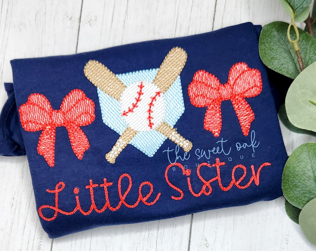 Girl Baseball Shirt Custom Toddler Baseball Shirt Embroidered Baseball ...