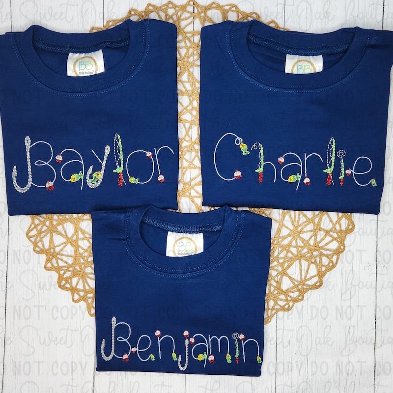 Fishing Monogram - Etsy