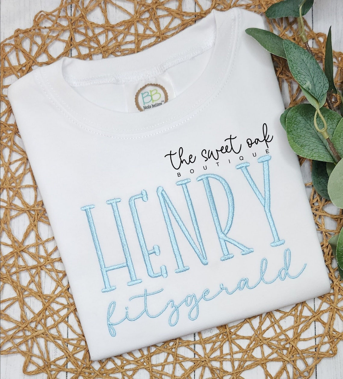 Kids Monogram Shirt Embroidered Monogram Shirt Toddler Name Shirt ...