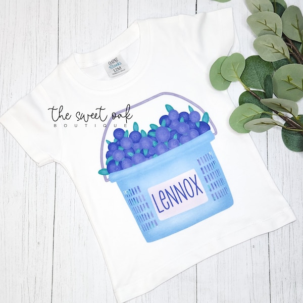 Blueberry Farm Shirt - Etsy