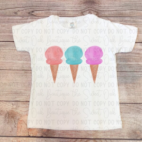 Ice Cream Shirt - Etsy