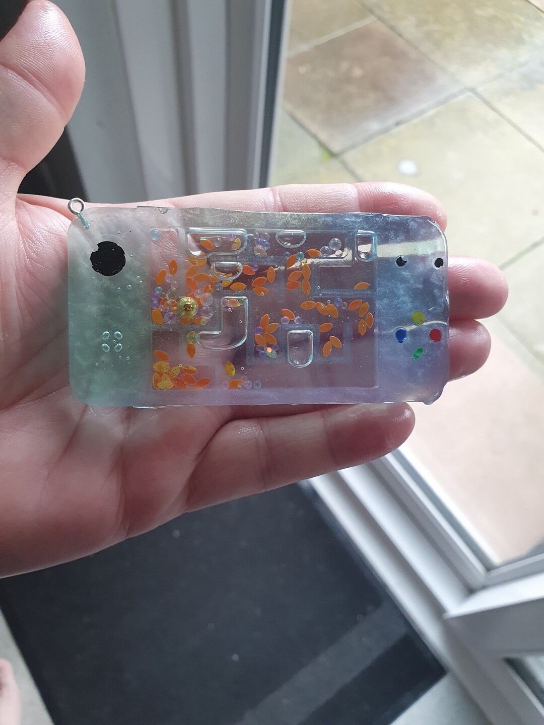 Handheld Game Shaped Maze Shaker Key Chain - Etsy