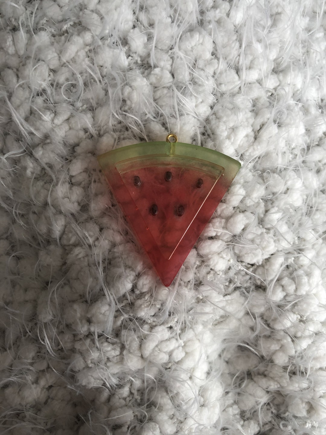 Resin Watermelon Key Ring - Etsy