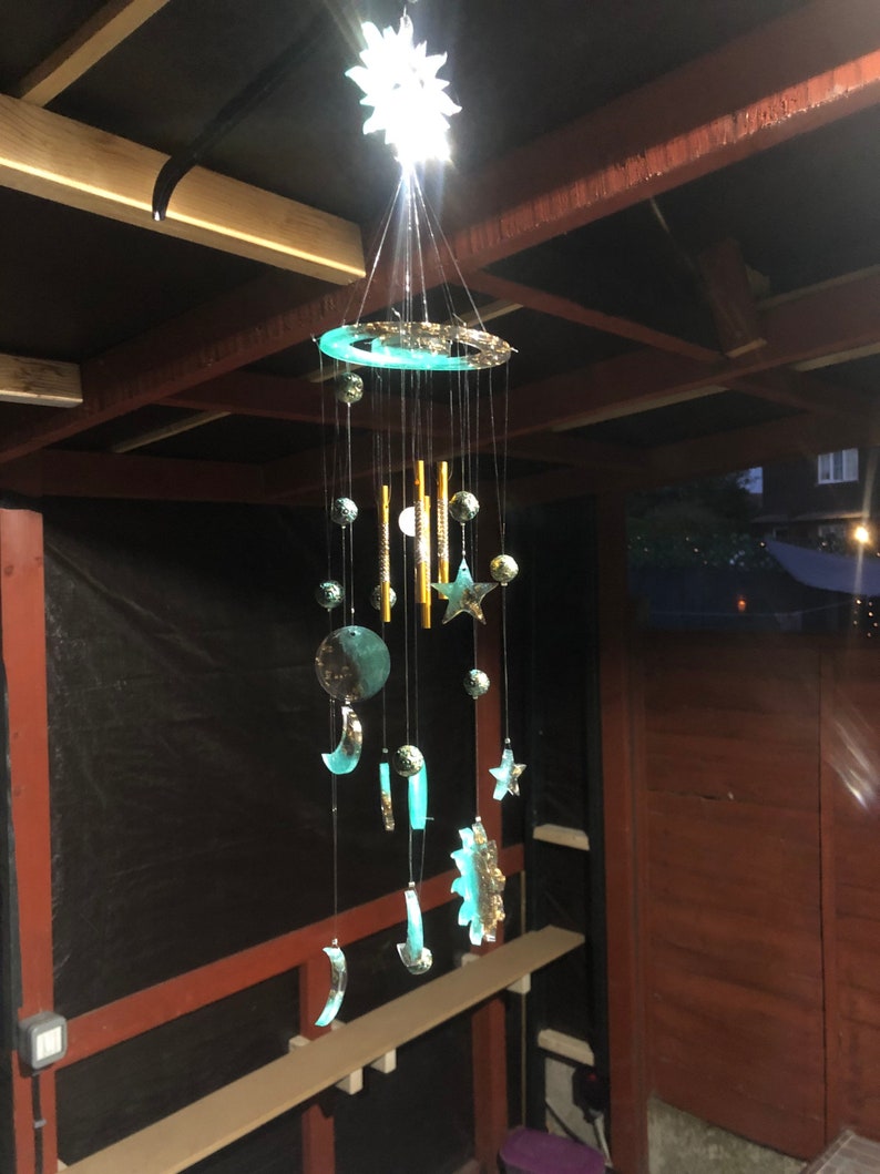 Epoxy Resin Wind Chime - Etsy