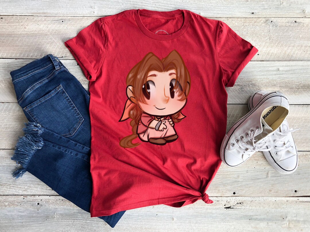 Final Fantasy - AERITH SHIRT - Etsy