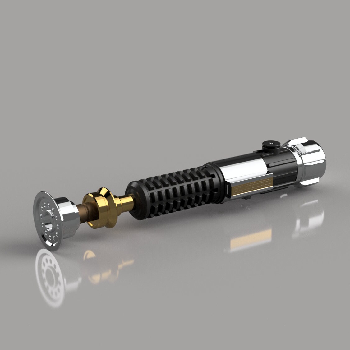 Obi Wan Kenobi Lightsaber STL File for 3D Printing - Etsy