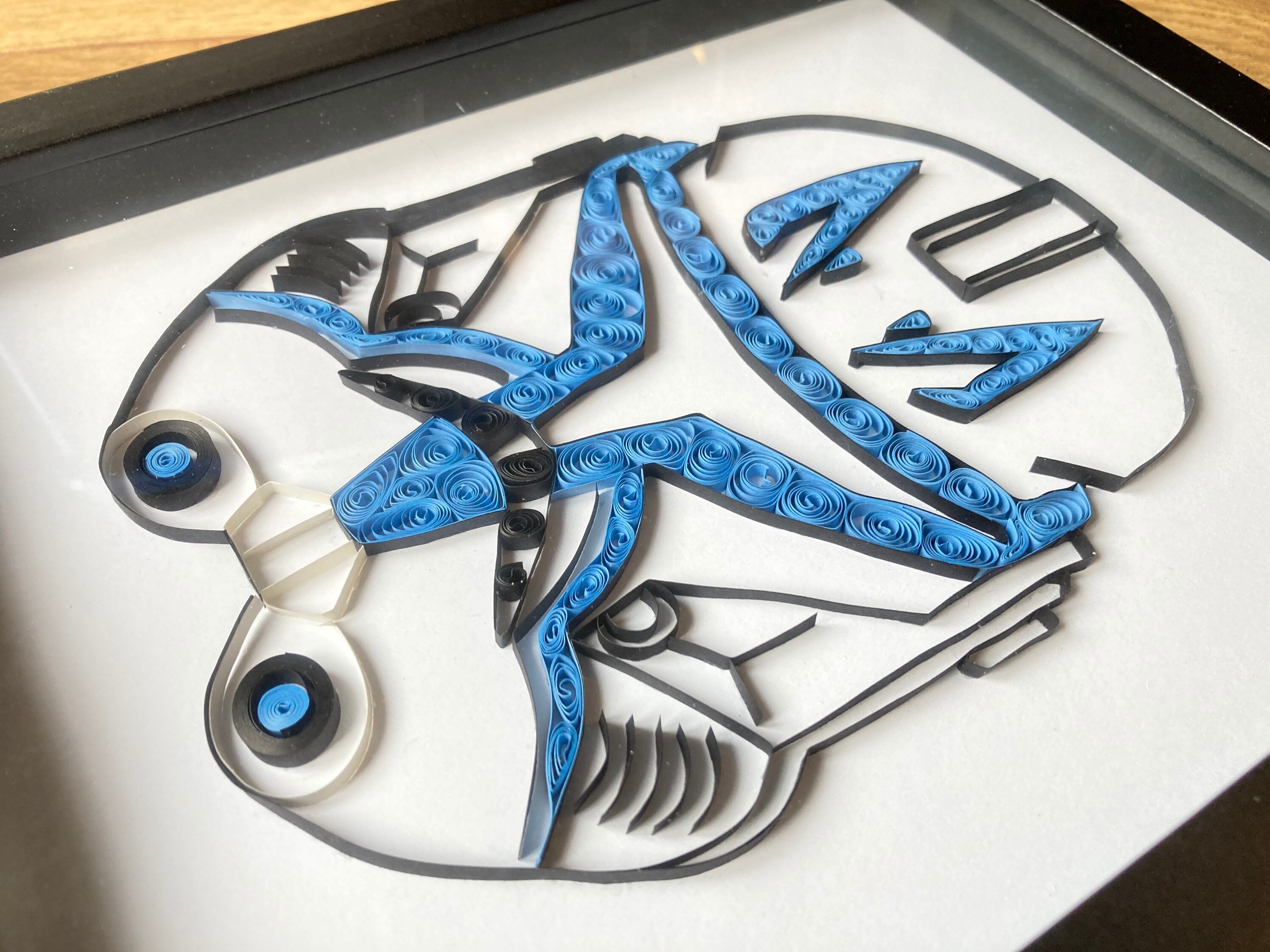 Paper Quilling Star Wars Captain Rex Clone Trooper Helmet - Etsy