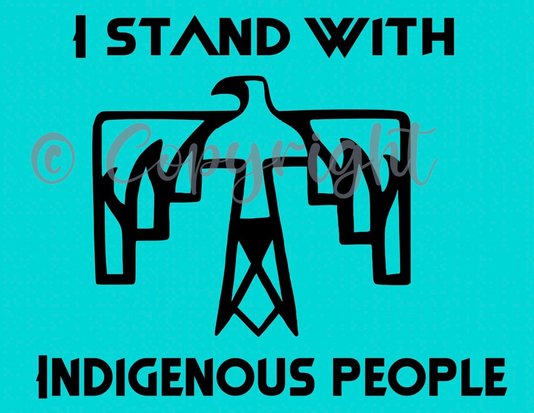 I Stand With Indigenous People SVG, Indigenous, Native American, Stand ...