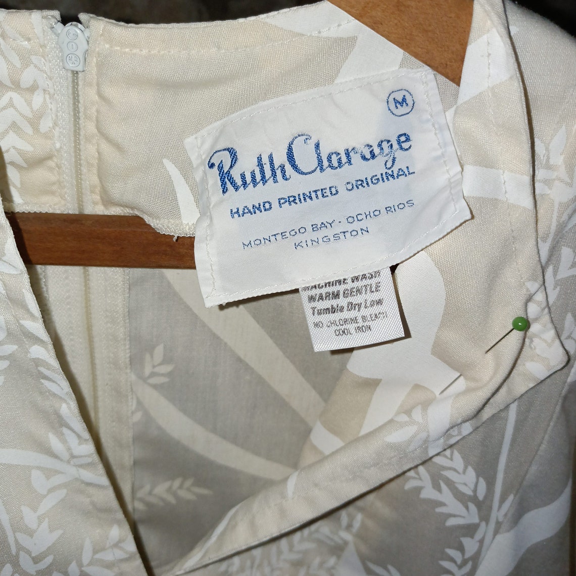 Vintage Ruth Clarage, Hand Printed Original, Dress, Size Medium - Etsy