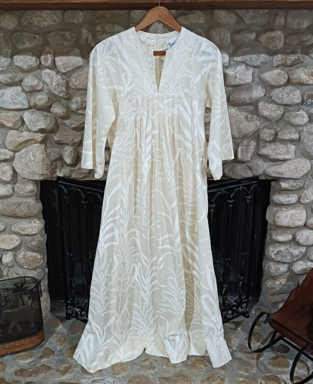 Vintage Ruth Clarage, Hand Printed Original, Dress, Size Medium - Etsy