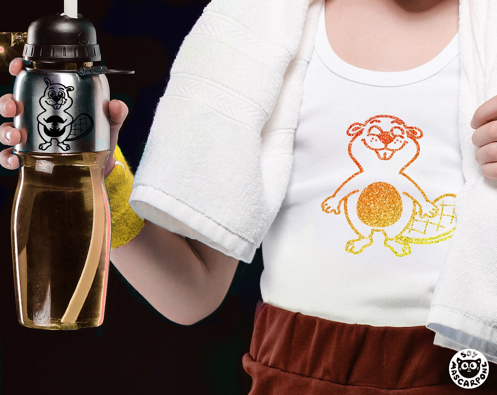 Beaver Digital Stamps, Beaver Svg Files for Cricut, Monogram Svg Files ...