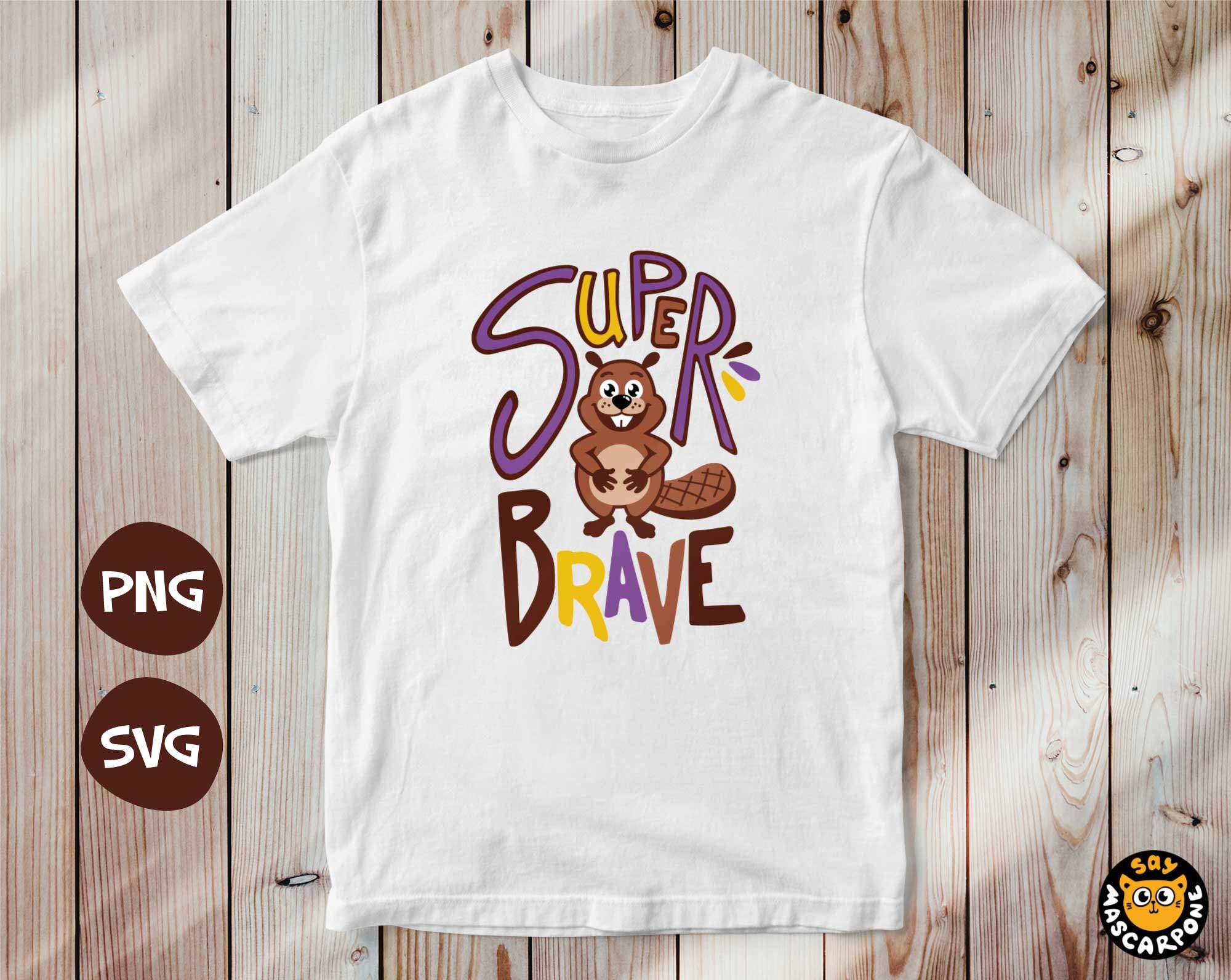 Super Brave Svg Kids Shirt Svg Digital Download Art Quote - Etsy