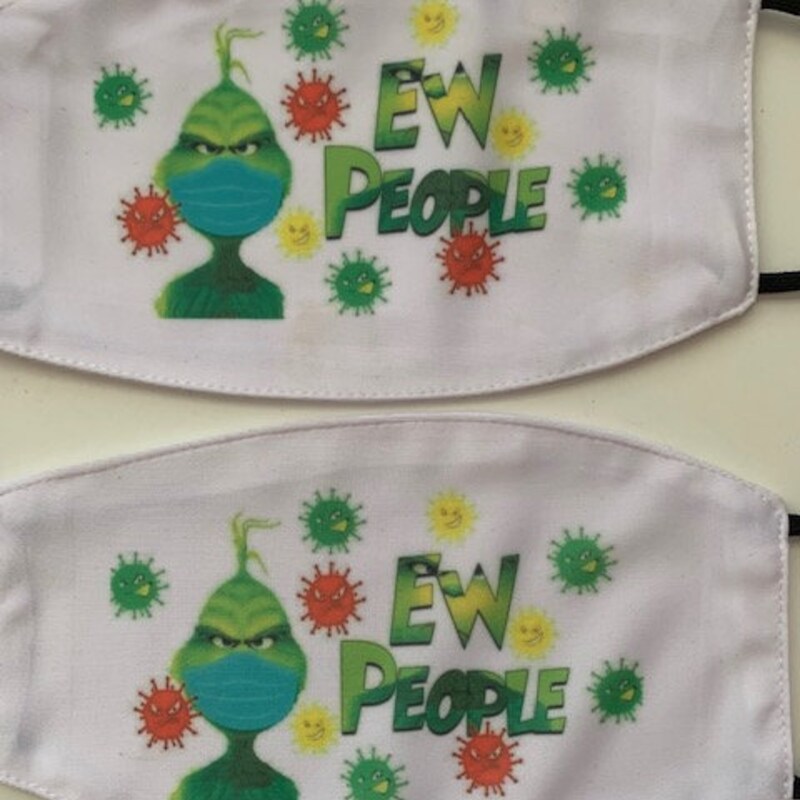 Grinch Mask Svg - Etsy