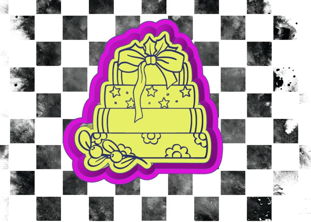 Christmas Present Stack Freshie Mold, Gift Stack Silicone Mold, Holiday ...