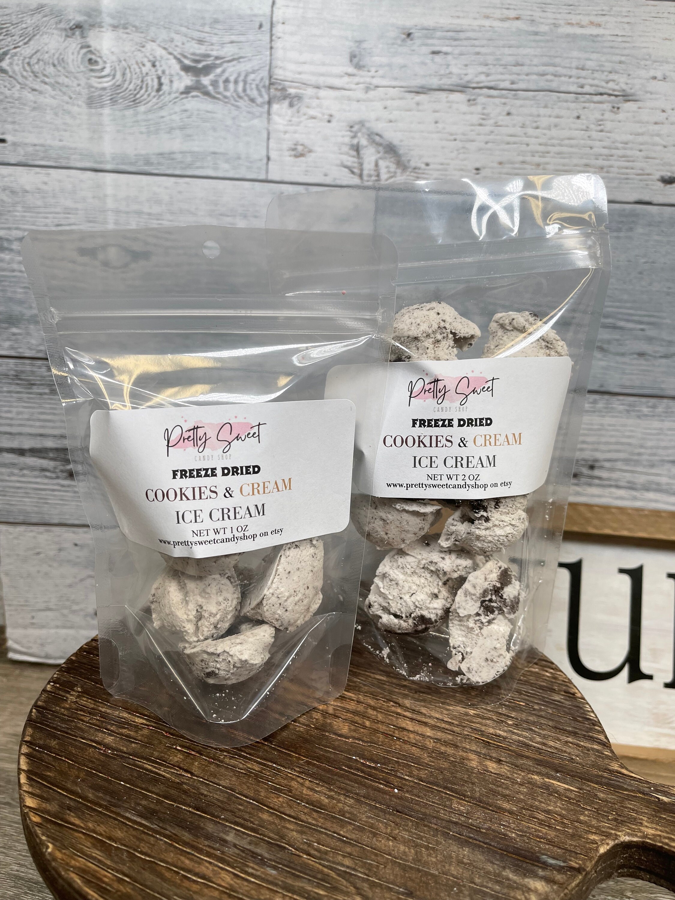 Freeze Dried Cookie's and Cream Ice Cream — Pretty Sweet Candy Shop