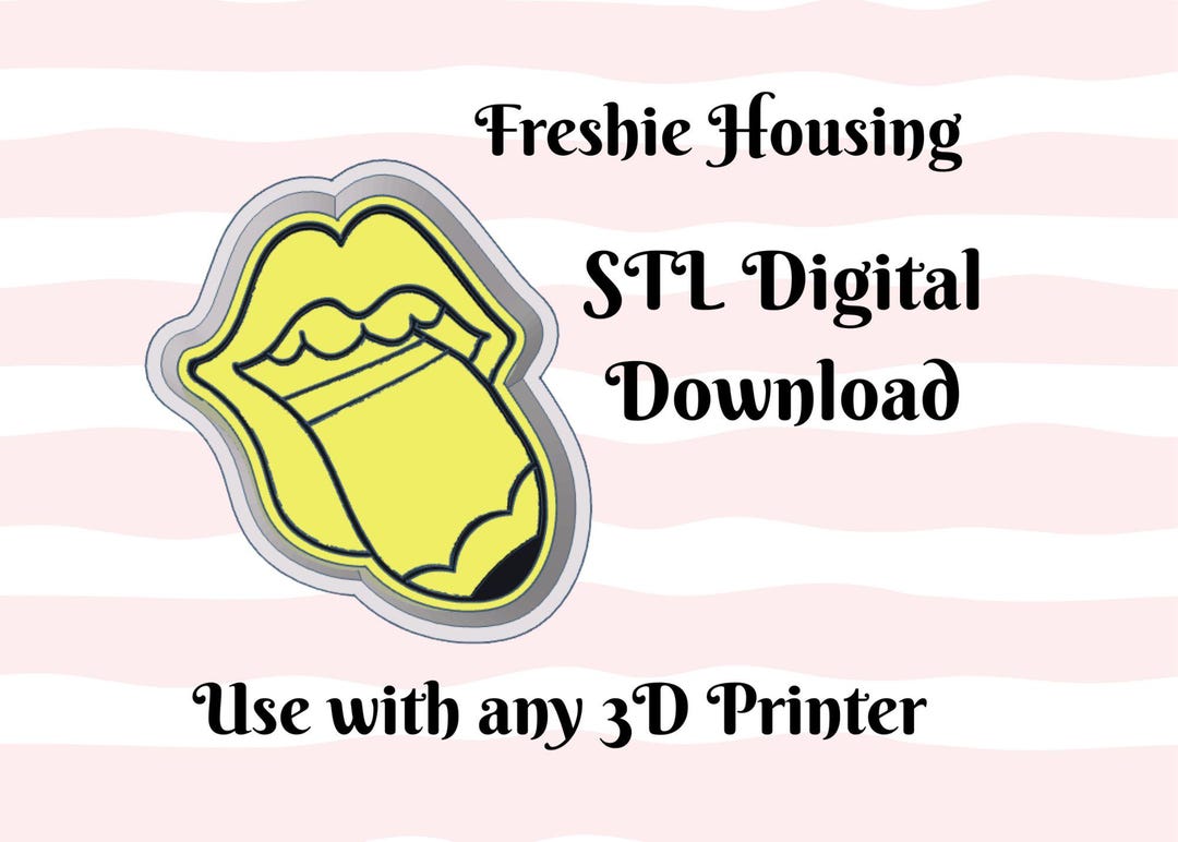 Pencil Lips STL Digital File 3D Mold Housing STL File, Digital Download ...
