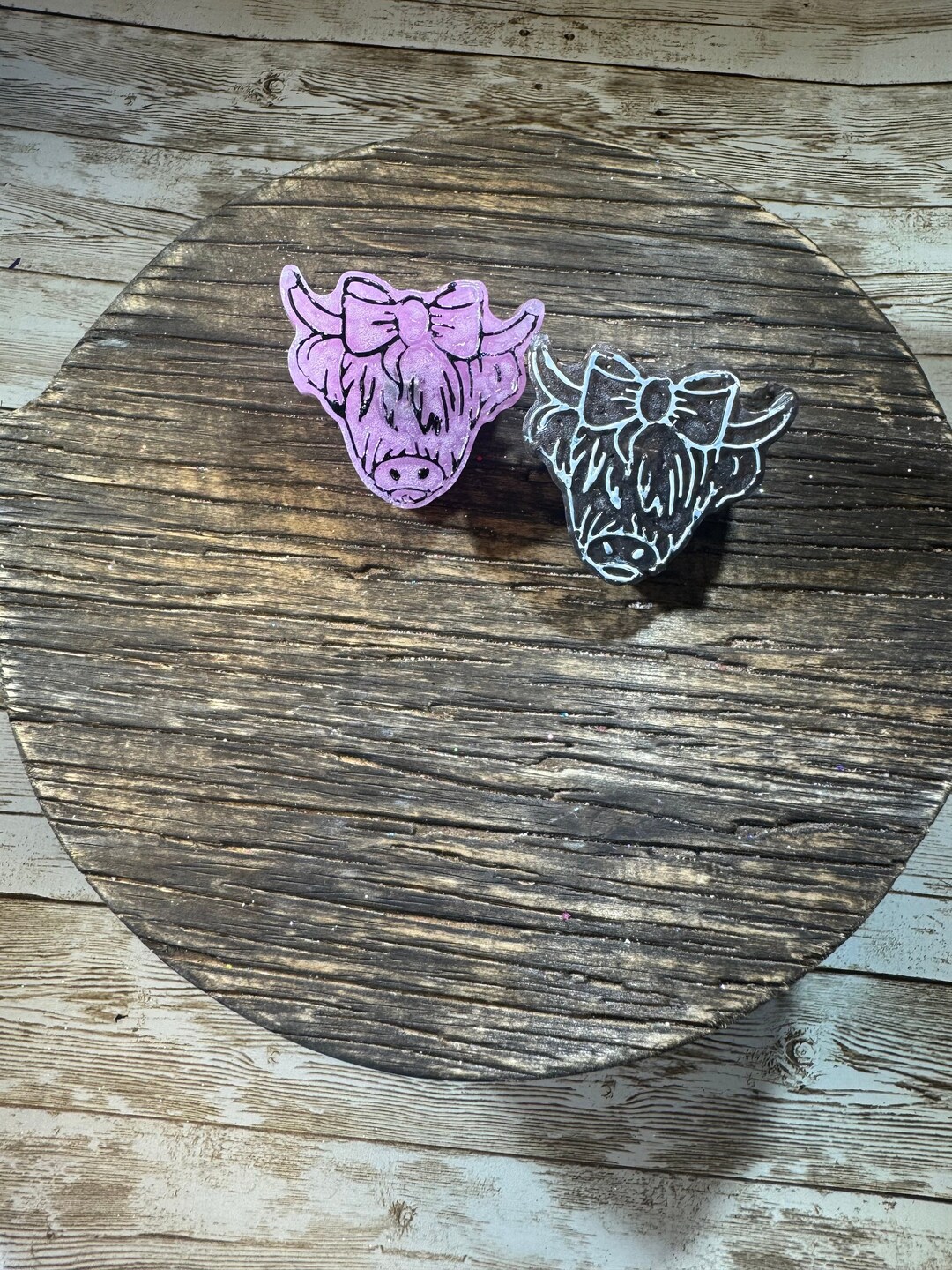 Cow With Bow Vent Clips Freshie, Cow Freshie, Vent Clip Freshie , Set ...