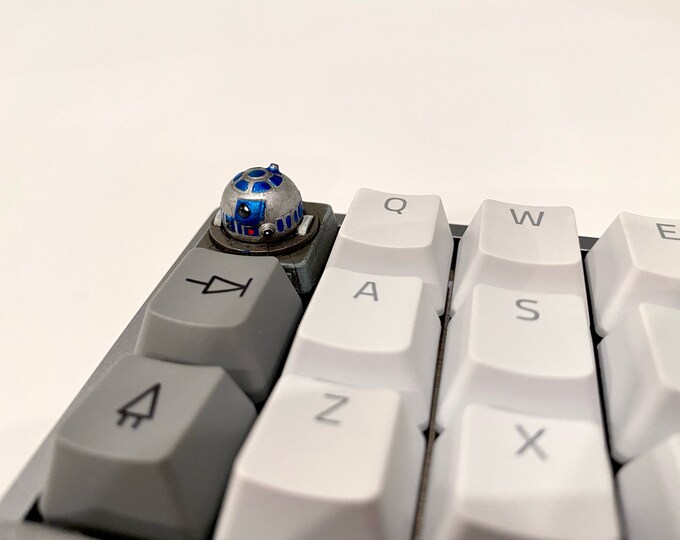 Star Wars Docked R2D2 Artisan Keycap for Cherry MX Mechanical Keyboard ...