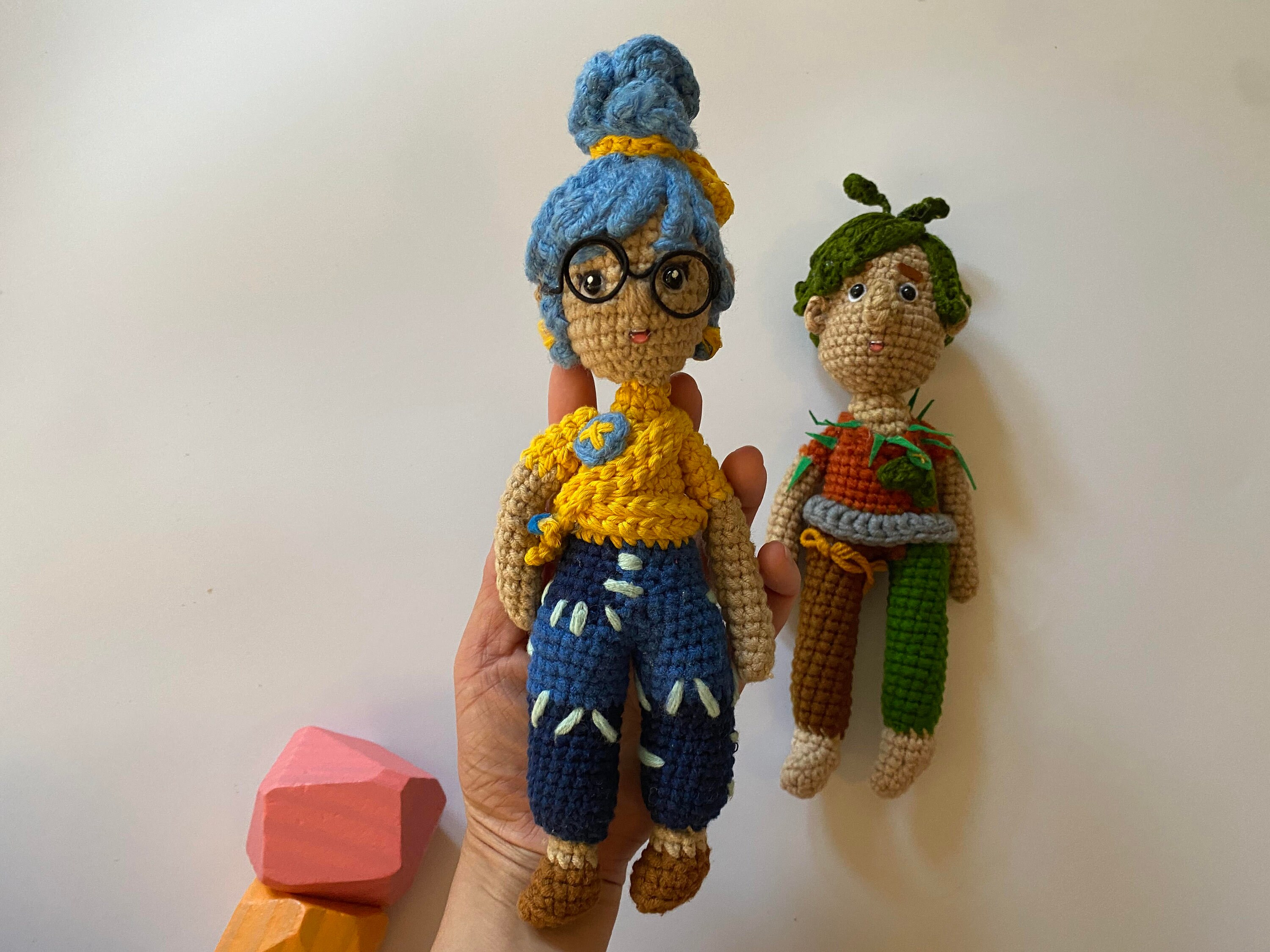 It Takes Two Crochet Doll the Cody Crochet Doll the May - Etsy