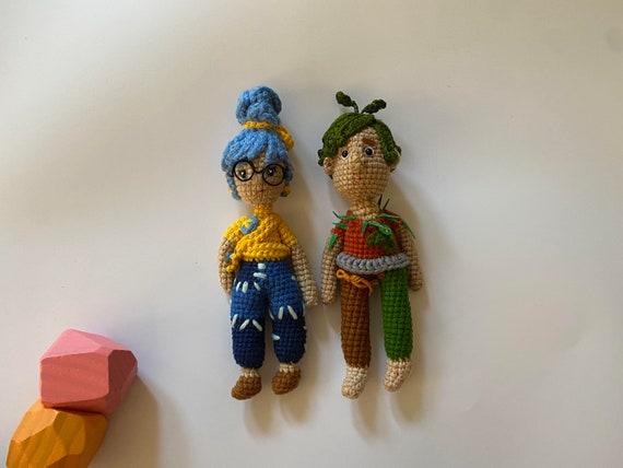 It Takes Two Crochet Doll the Cody Crochet Doll the May | Etsy