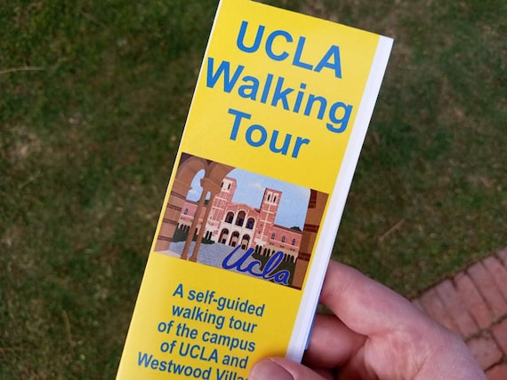 UCLA Walking Tour Brochure | Etsy