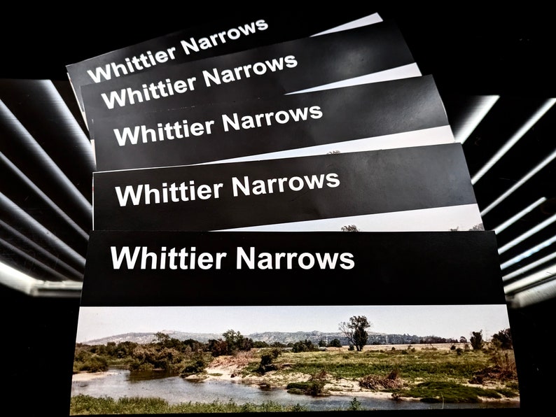 Whittier Narrows Map & Guide - Etsy