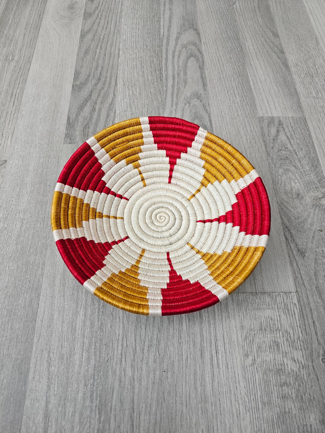 Rwanda Basket / African Basket / African Wall Baskets / Straw Basket ...