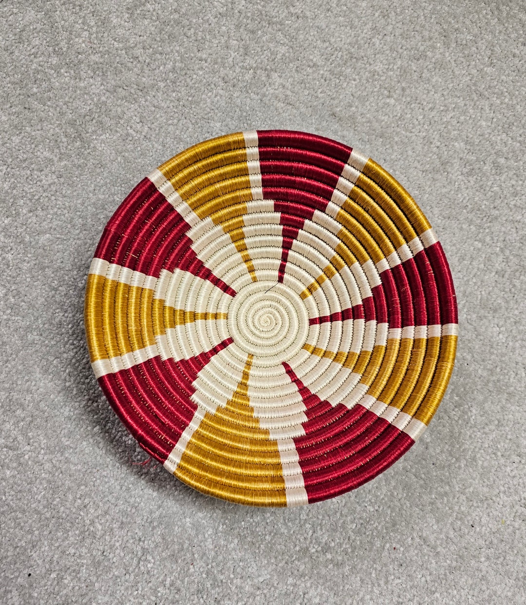 Rwanda Basket / African Basket / African Wall Baskets / Straw Basket ...
