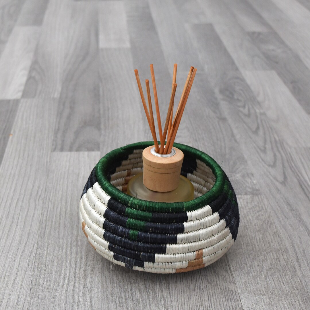 Handmade Plant Pot / Rwanda Basket / African Plant Basket / Straw ...