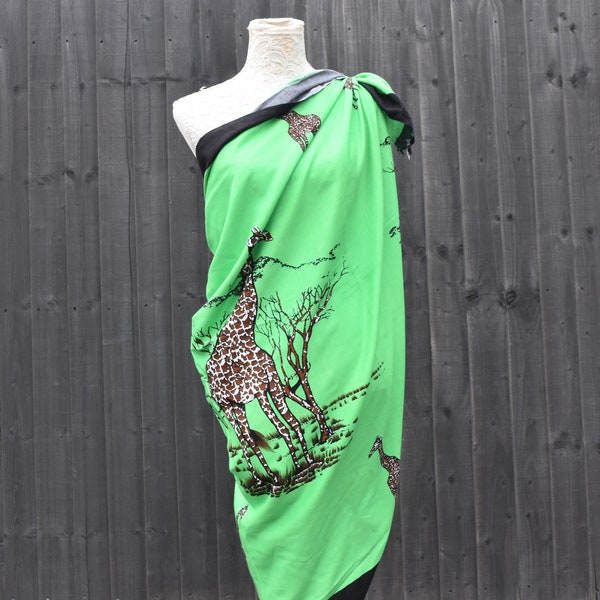 African Print Sarong Wrap Etsy