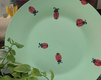 Ladybug Plate | Etsy