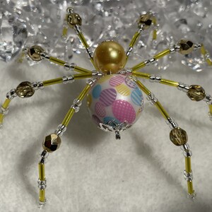 Easter Beaded Spider, Easter Spider , Easter Ornament, Spiderville ...