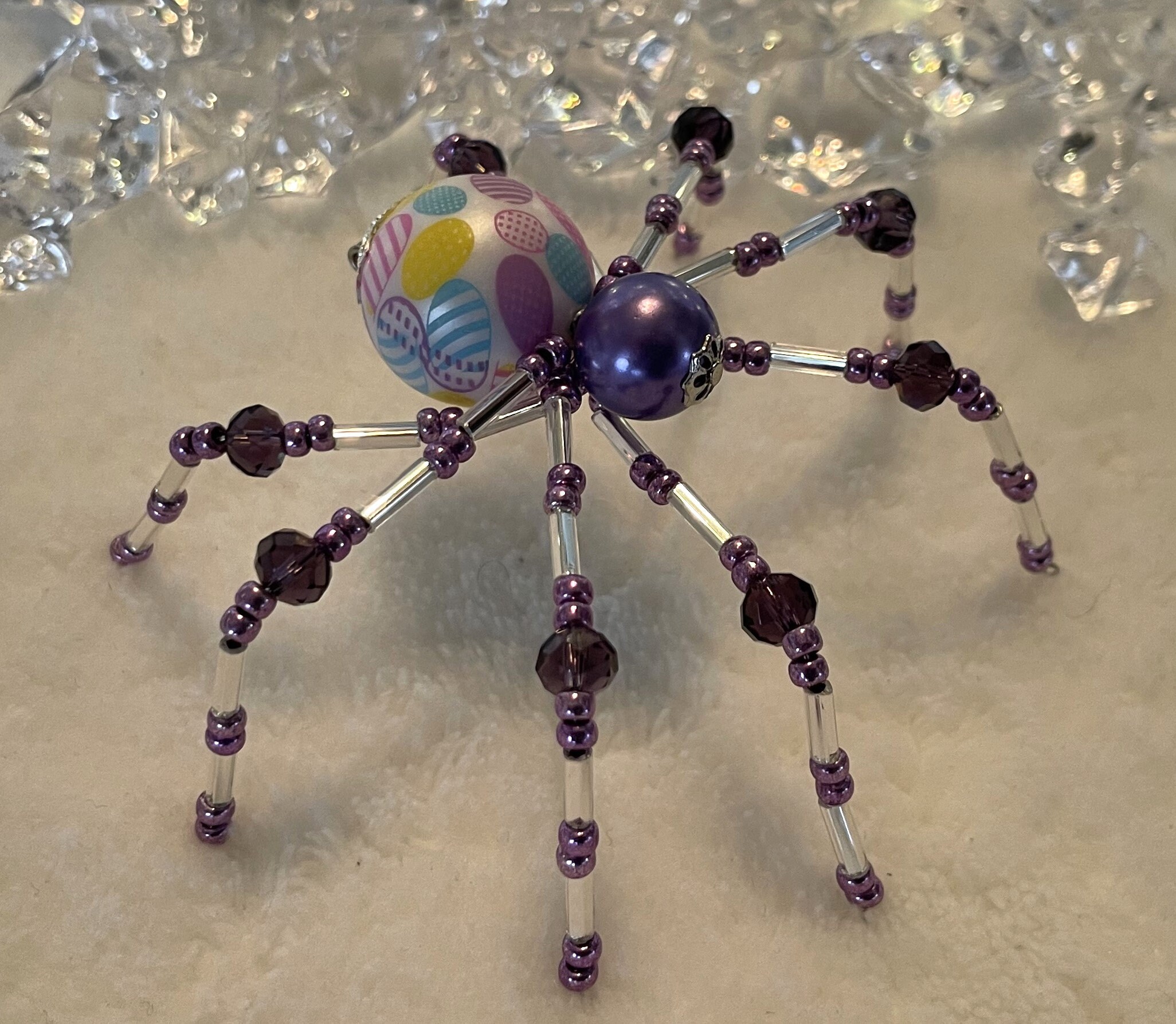Easter Beaded Spider, Easter Spider, Ornament, Spiderville,easter ...