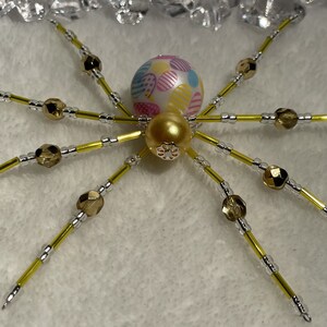 Easter Beaded Spider, Easter Spider , Easter Ornament, Spiderville ...