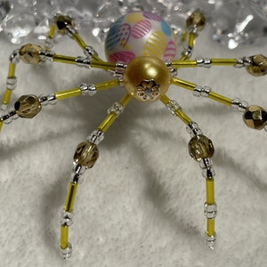 Easter Beaded Spider, Easter Spider , Easter Ornament, Spiderville ...