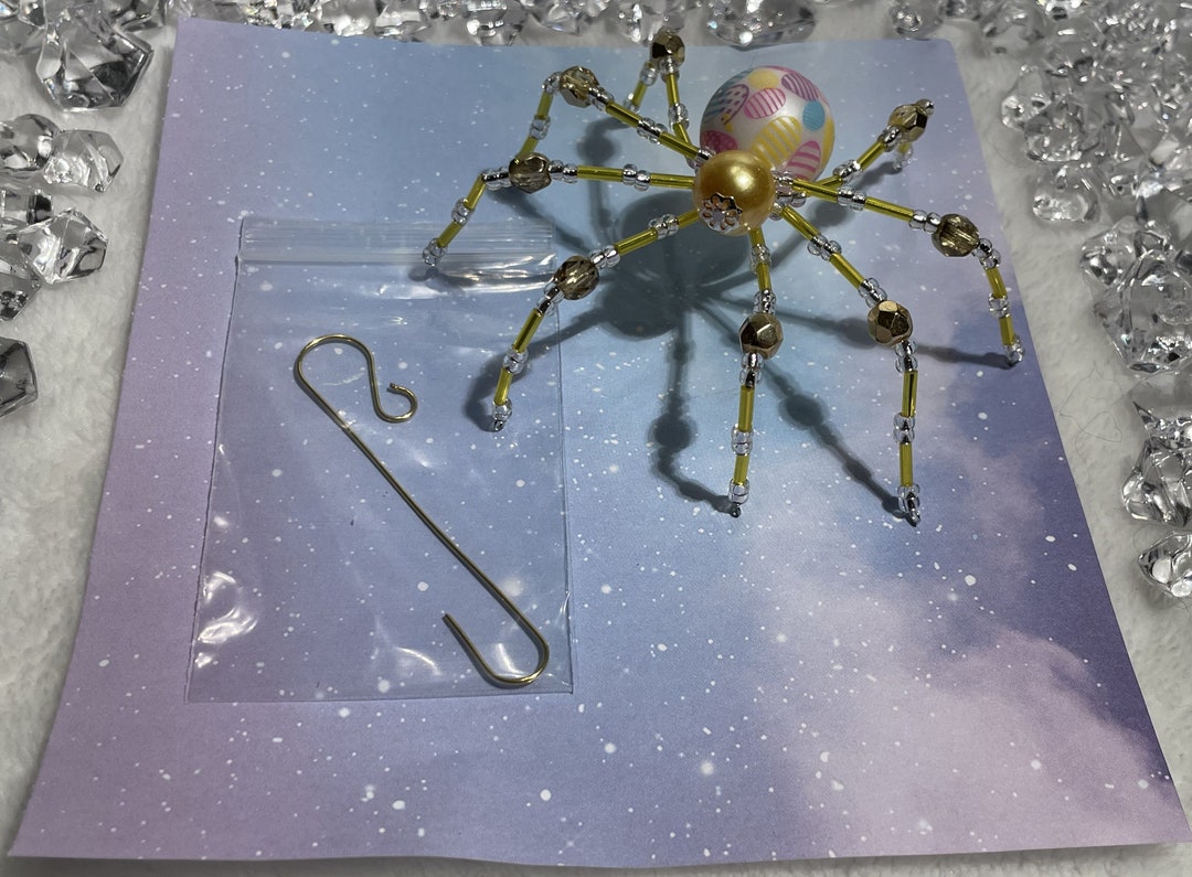 Easter Beaded Spider, Easter Spider , Easter Ornament, Spiderville ...