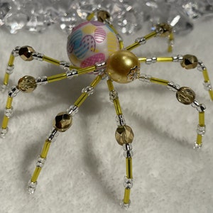 Easter Beaded Spider, Easter Spider , Easter Ornament, Spiderville ...