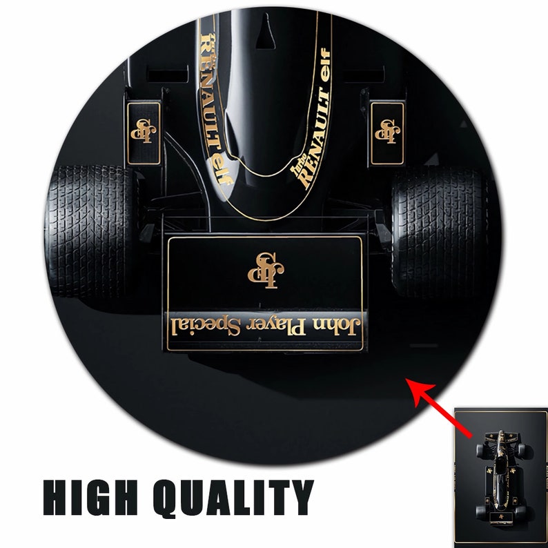 Formula 1 Ayrton Senna Lotus Poster, Sign Poster, Formula 1 Racing Wall ...