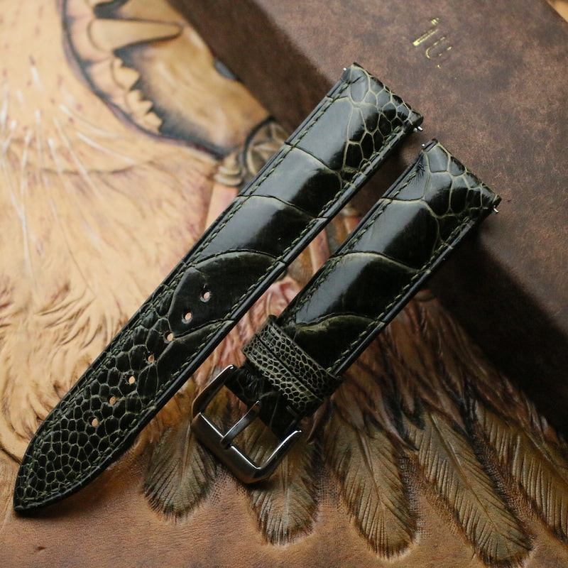 Ostrich Omega Watch Straps - Etsy