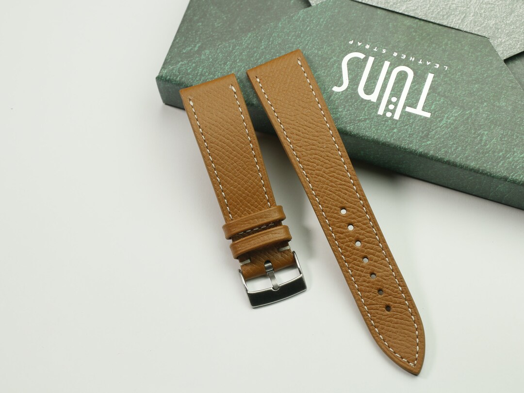 Epsom Gold Slim Watch Strap 24mm ,22mm,21mm,20mm,19mm,18mm,16mm-epsom ...