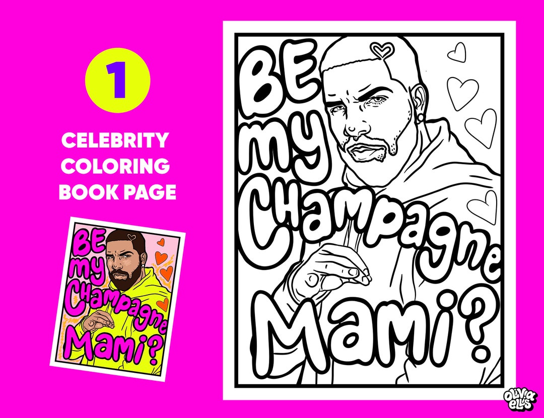 Digital Download Drake Coloring Book Download / Intant Download ...